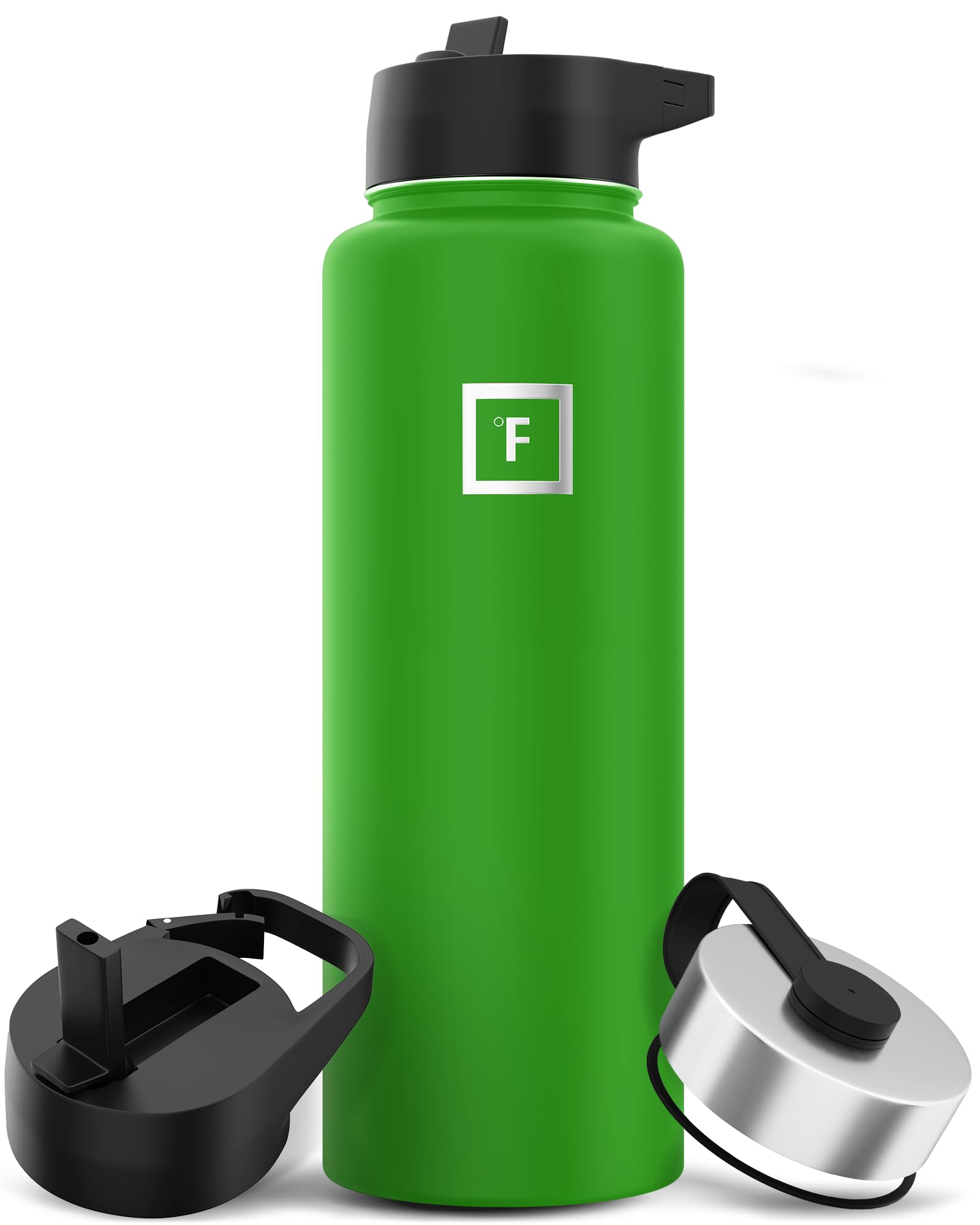 Amazon.com: IRON °FLASK Camping & Hiking Hydration Flask with 3 Lids ...
