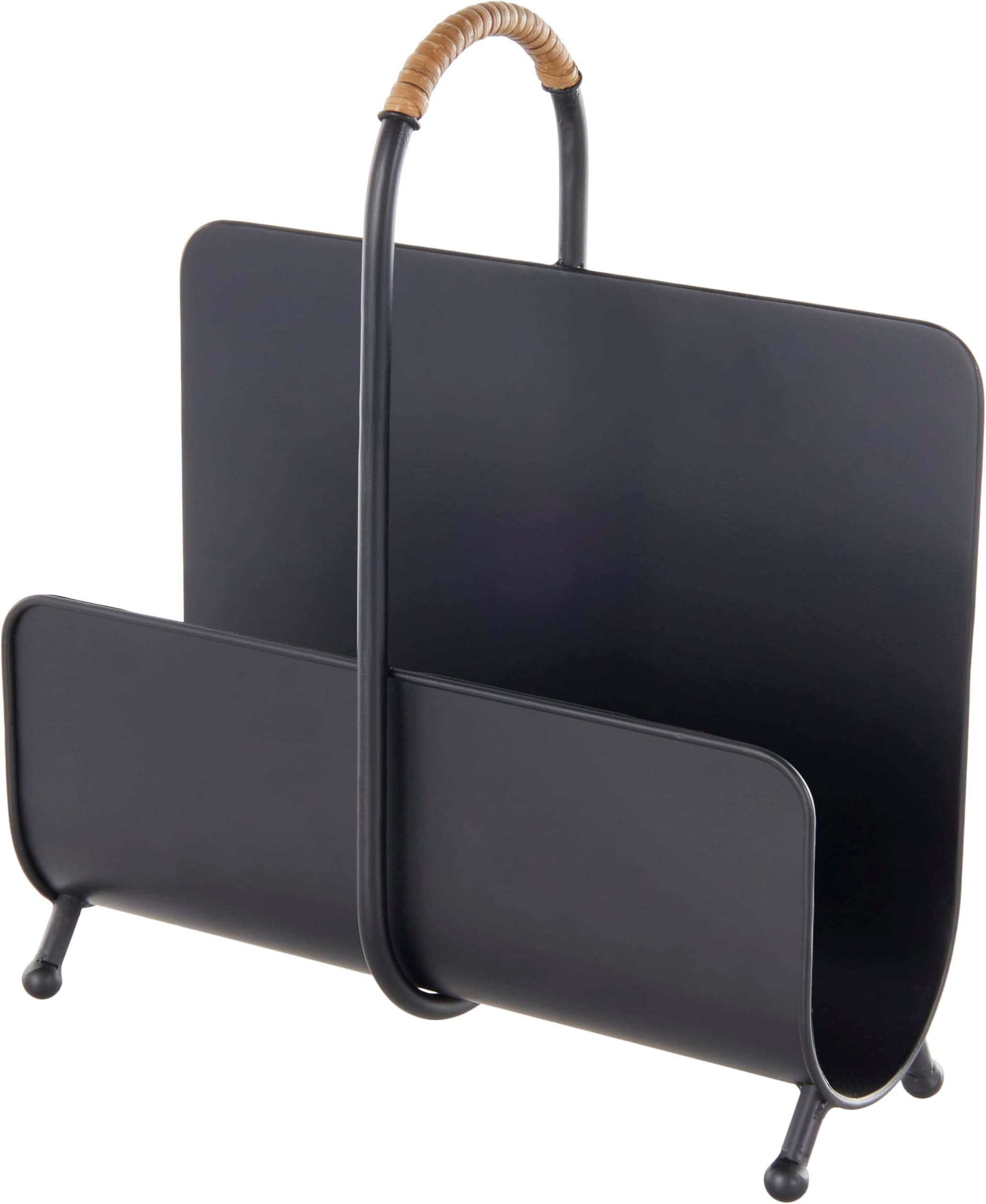 Amazon.com: Deco 79 Metal Decorative Magazine Holder Modern Magazine ...