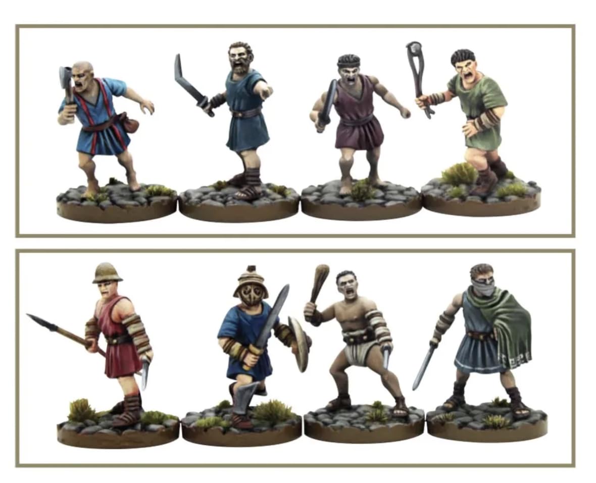 Wargames Atlantic Gangs of Rome, Citizens of Rome: 30 Hard-Plastic ...