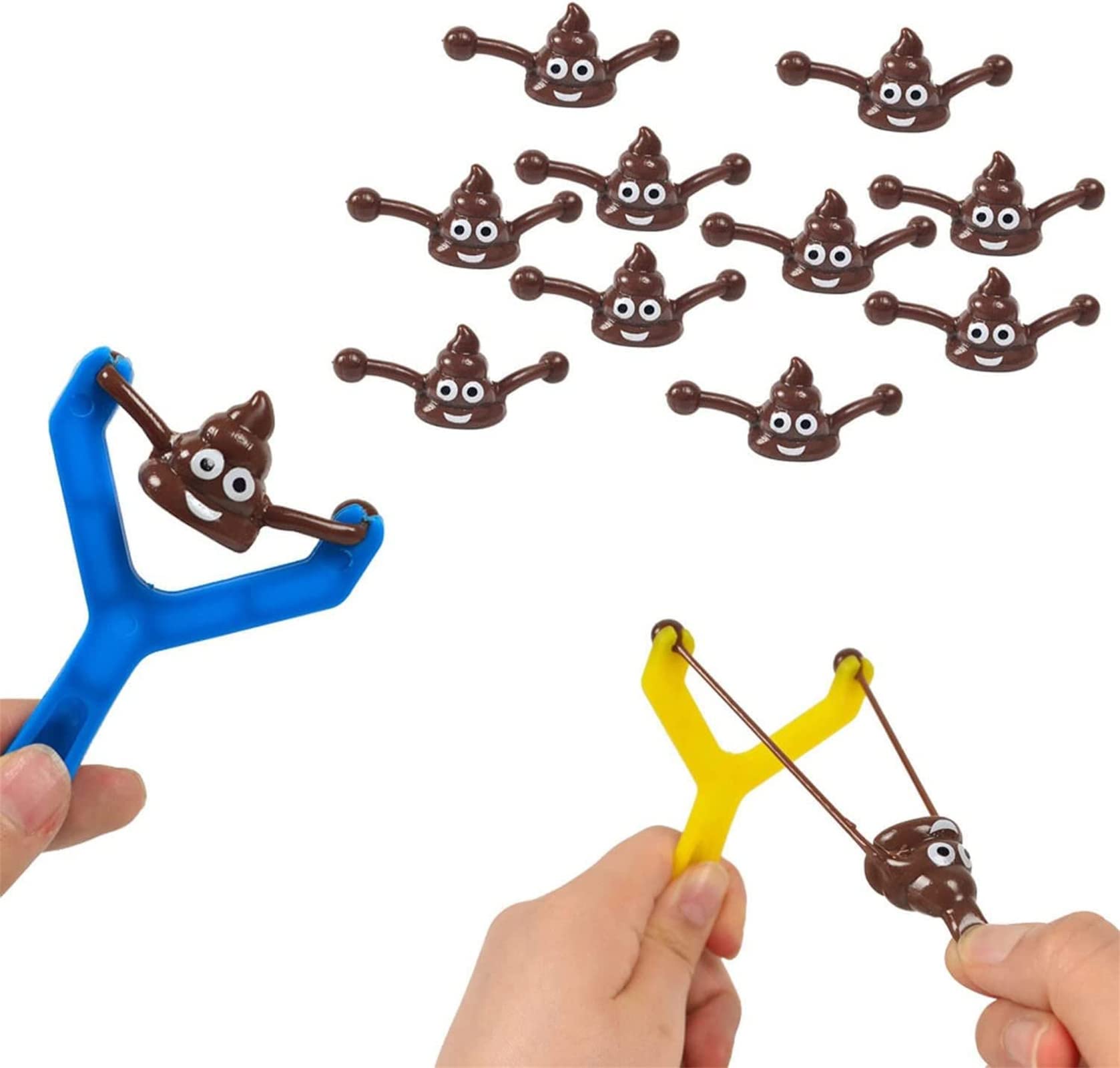 Buy Poop Sling Toy, Halloween Funny Poo Sling, Smiling Poop Face ...