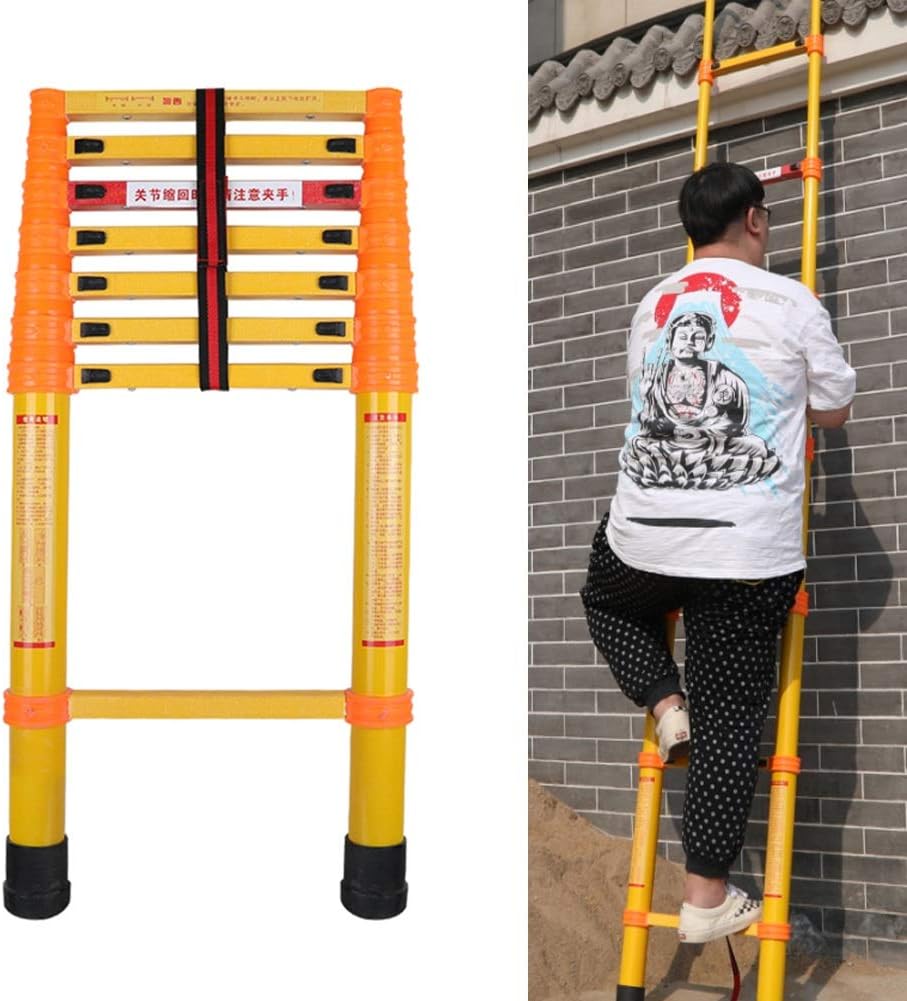 Amazon.com: XZGDEN Extra Long Telescoping Ladder, Portable Folding ...