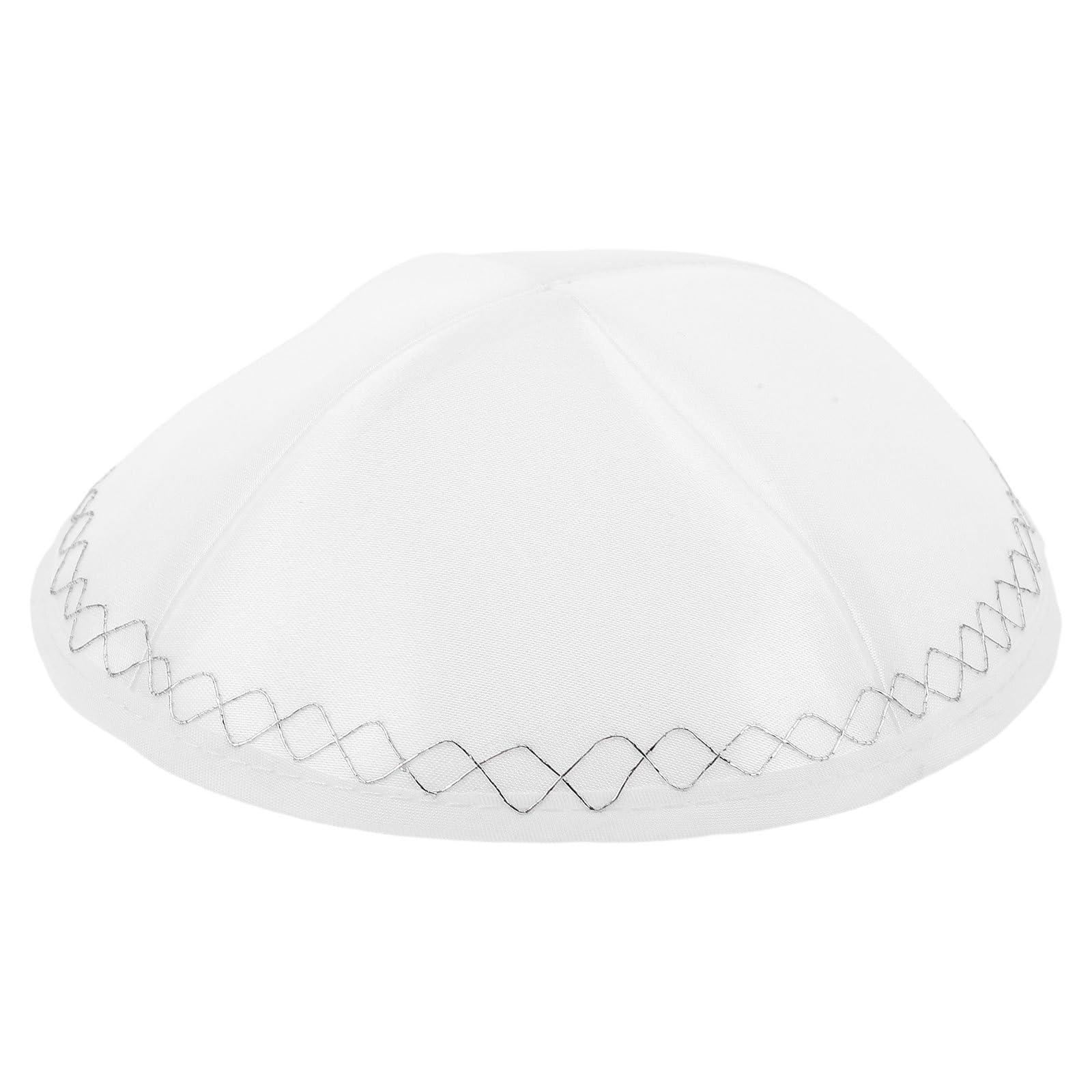 Judaica Kippah For Weddings Shabbat COLLBATH White Kippah For Men Boys ...
