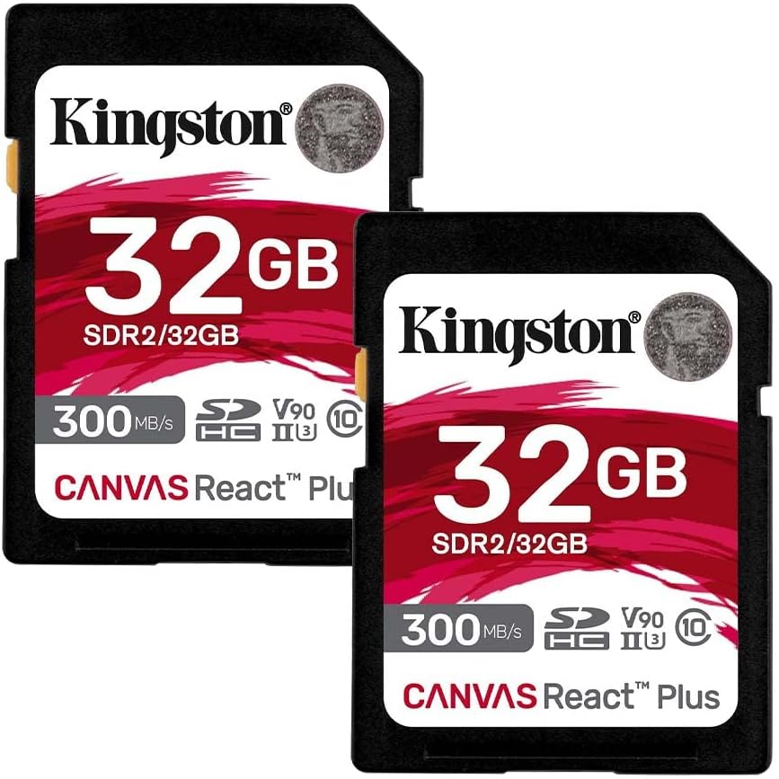 Amazon.com: Kingston Canvas React Plus 32GB SD Card | SDHC UHS-II ...