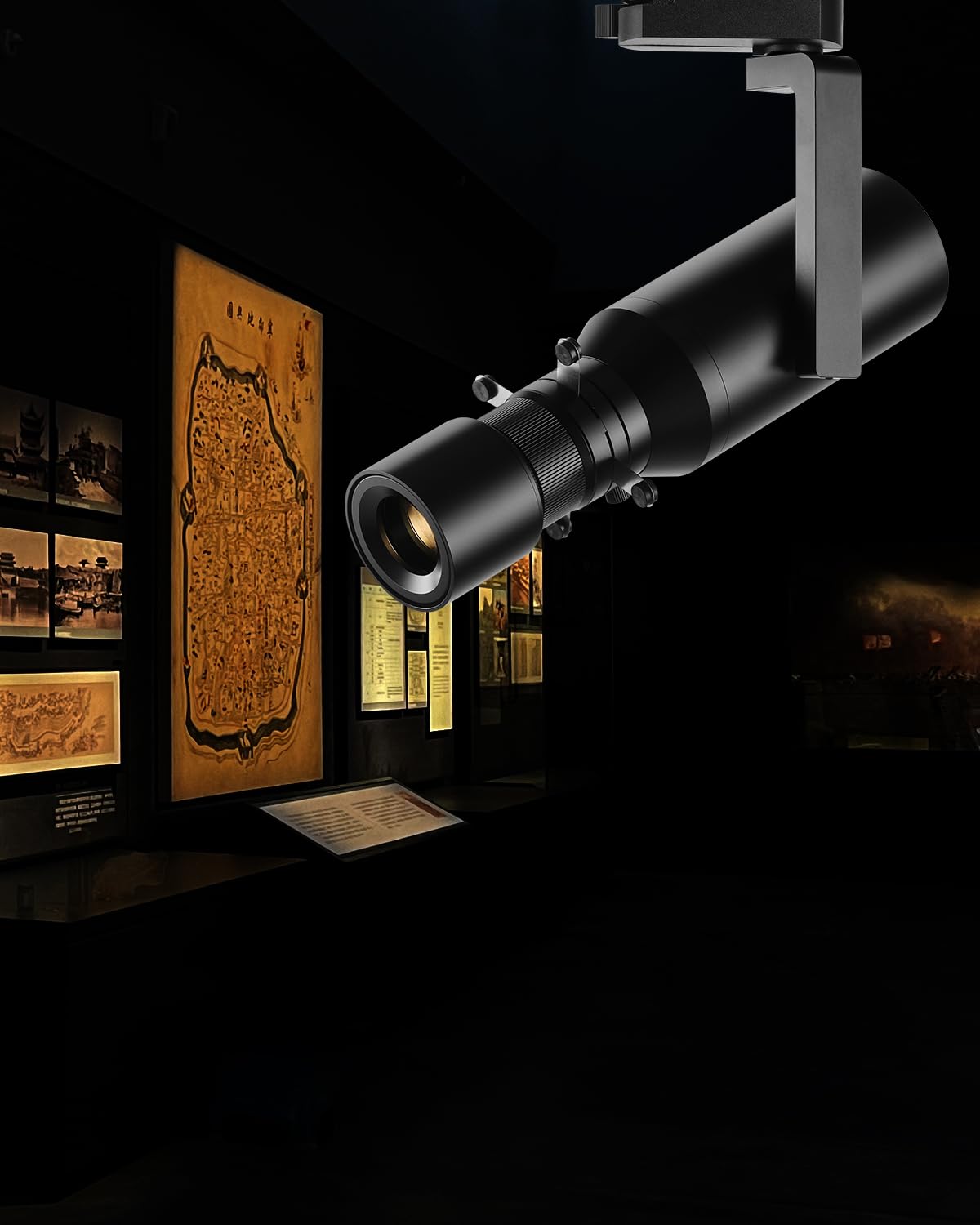 Gpaillumic LED Dimmable Ceiling Spotlight, 18W Adjustable Aperture ...