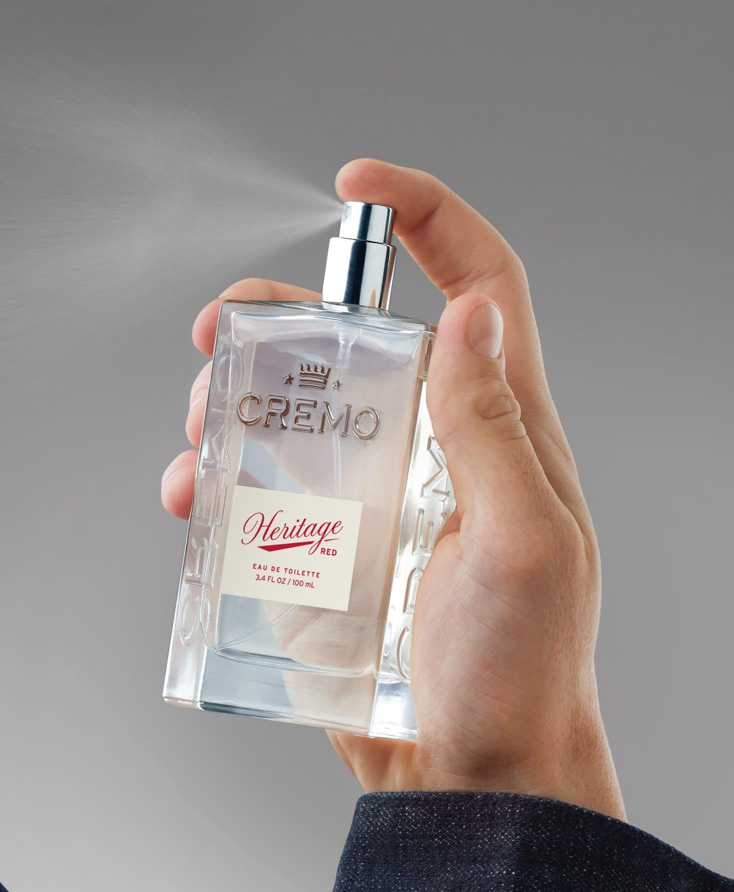Snapklik.com : Heritage Red Cologne Spray, A Distinctive Combination Of ...
