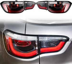 Amazon.com: Anzios Tail Light Assembly Compatible for Jeep Compass 2017 ...
