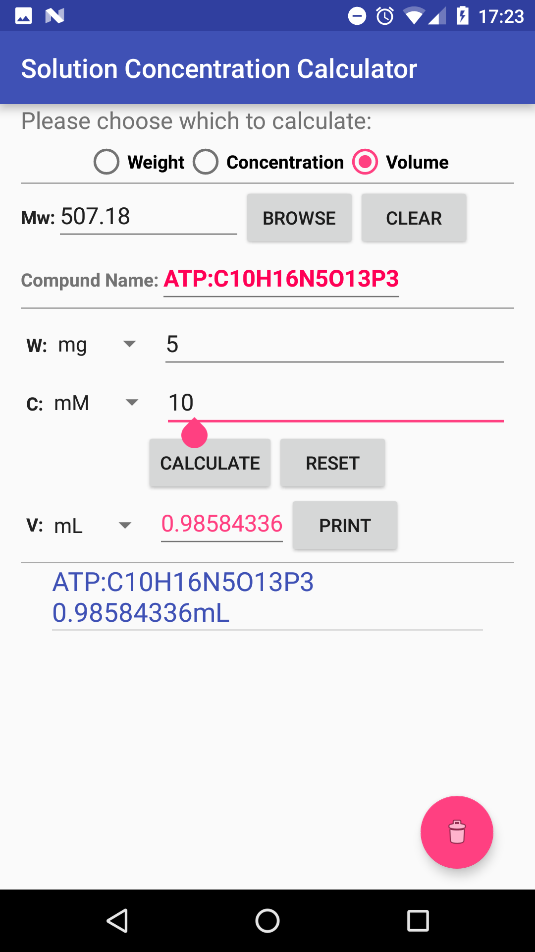 Solution Calculator - App on Amazon Appstore