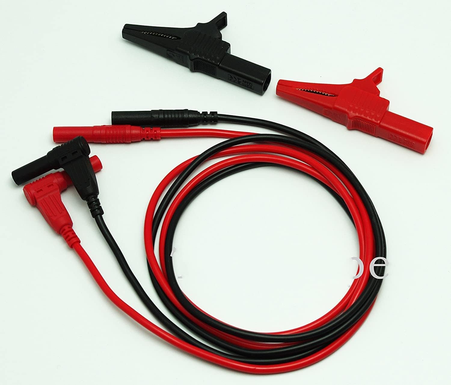 Amazon.com: TestHelper Silicone Test Leads With Alligator clip test ...