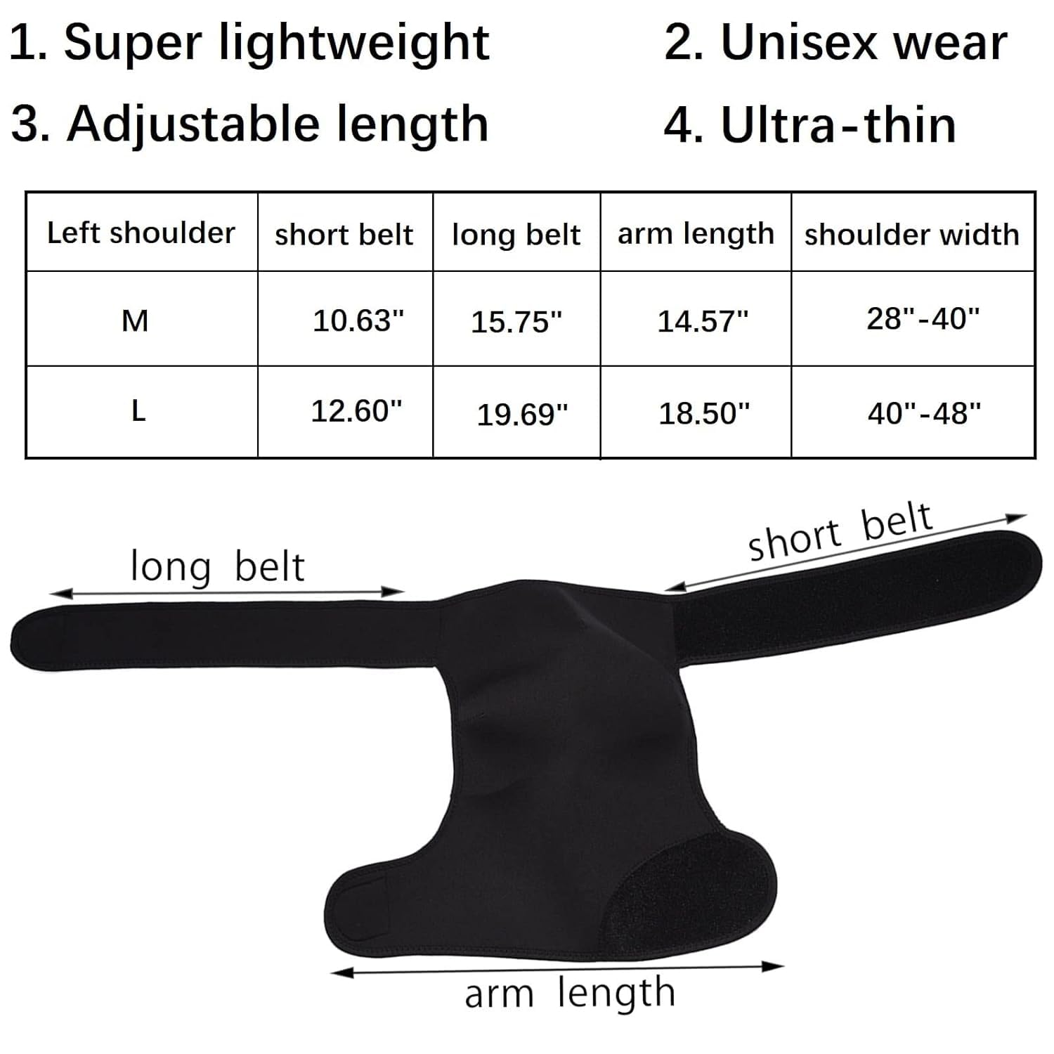 Snapklik.com : Compression Shoulder Brace, Shoulder Support Brace, AC ...