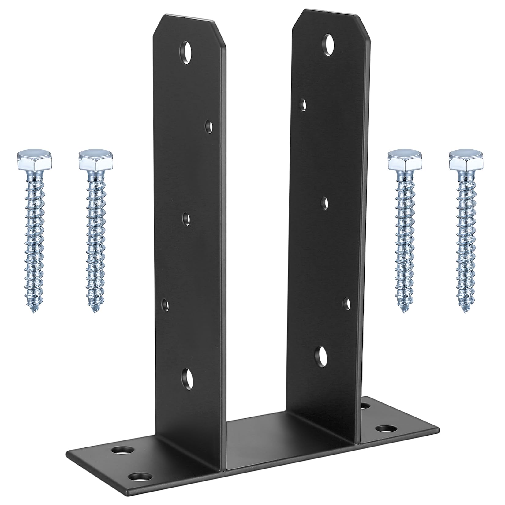 U-Post Support, Fence Post Supports, Wood Fence Pergola Post Base ...