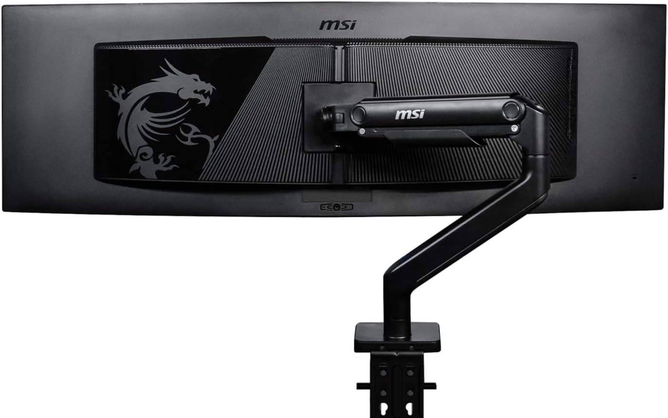 Amazon.com: MSI MAG MT201 - Premium Heavy Duty Single Monitor Stand Arm ...