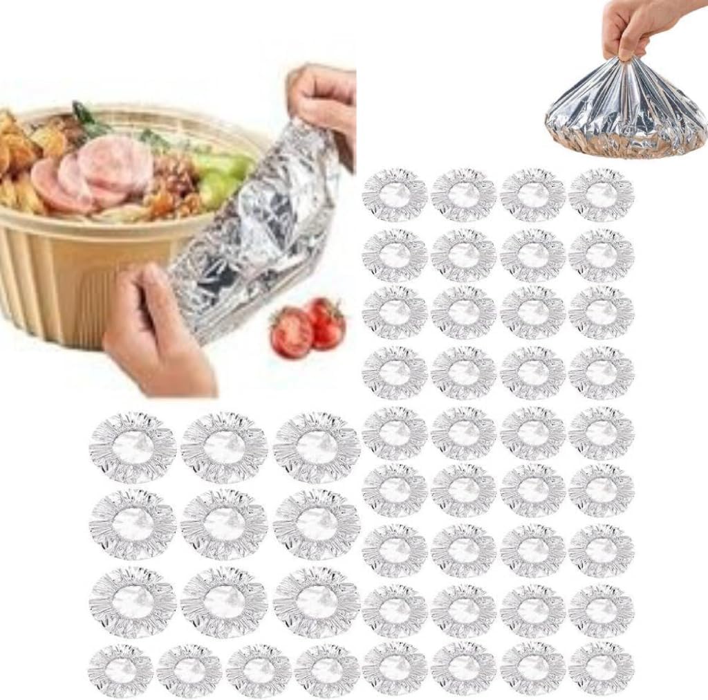 Amazon.com: 50pcs Repeatable Aluminium Foil Film Insulation Cover ...
