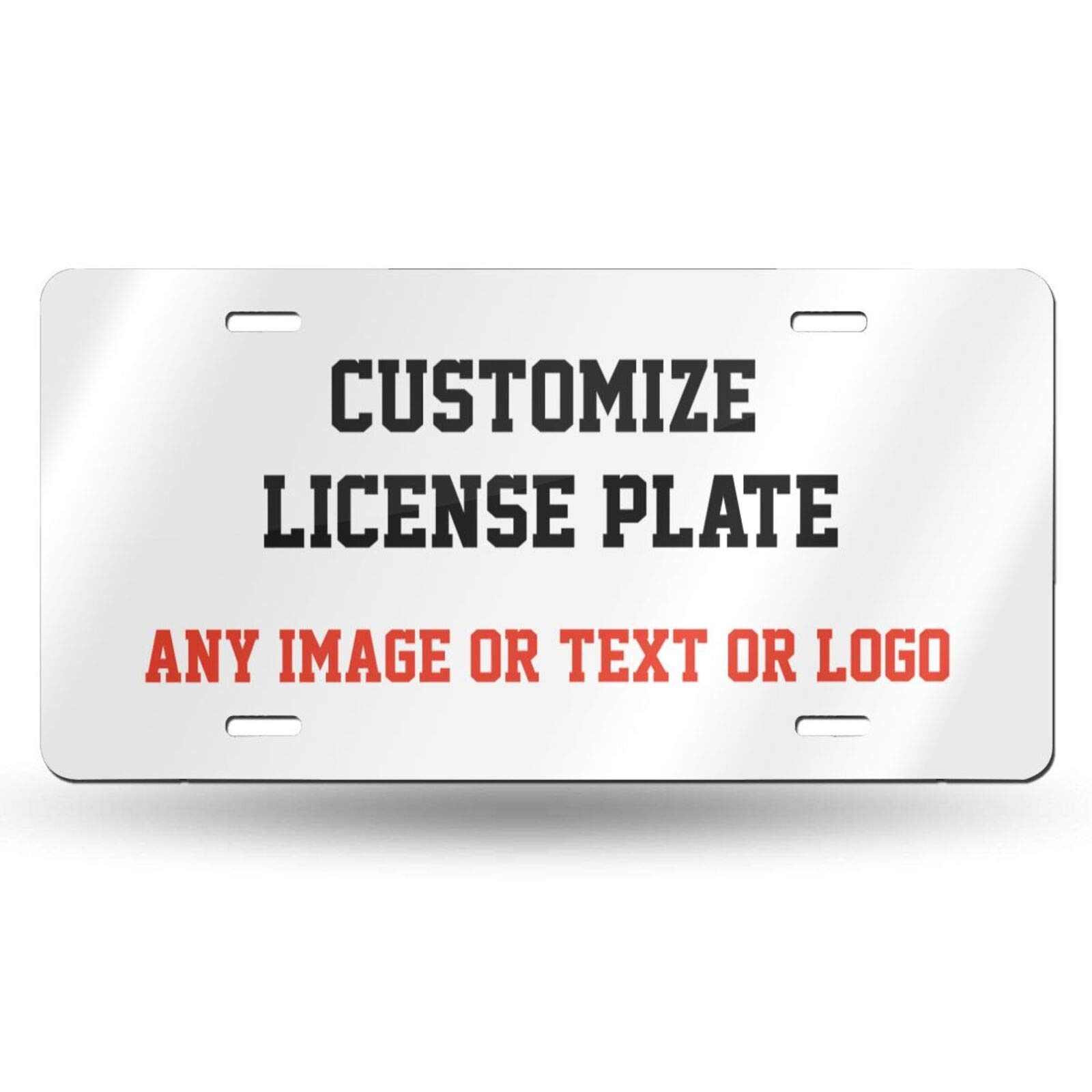 Amazon.com: Custom License Plate, Personalized Aluminum Frames Cover ...