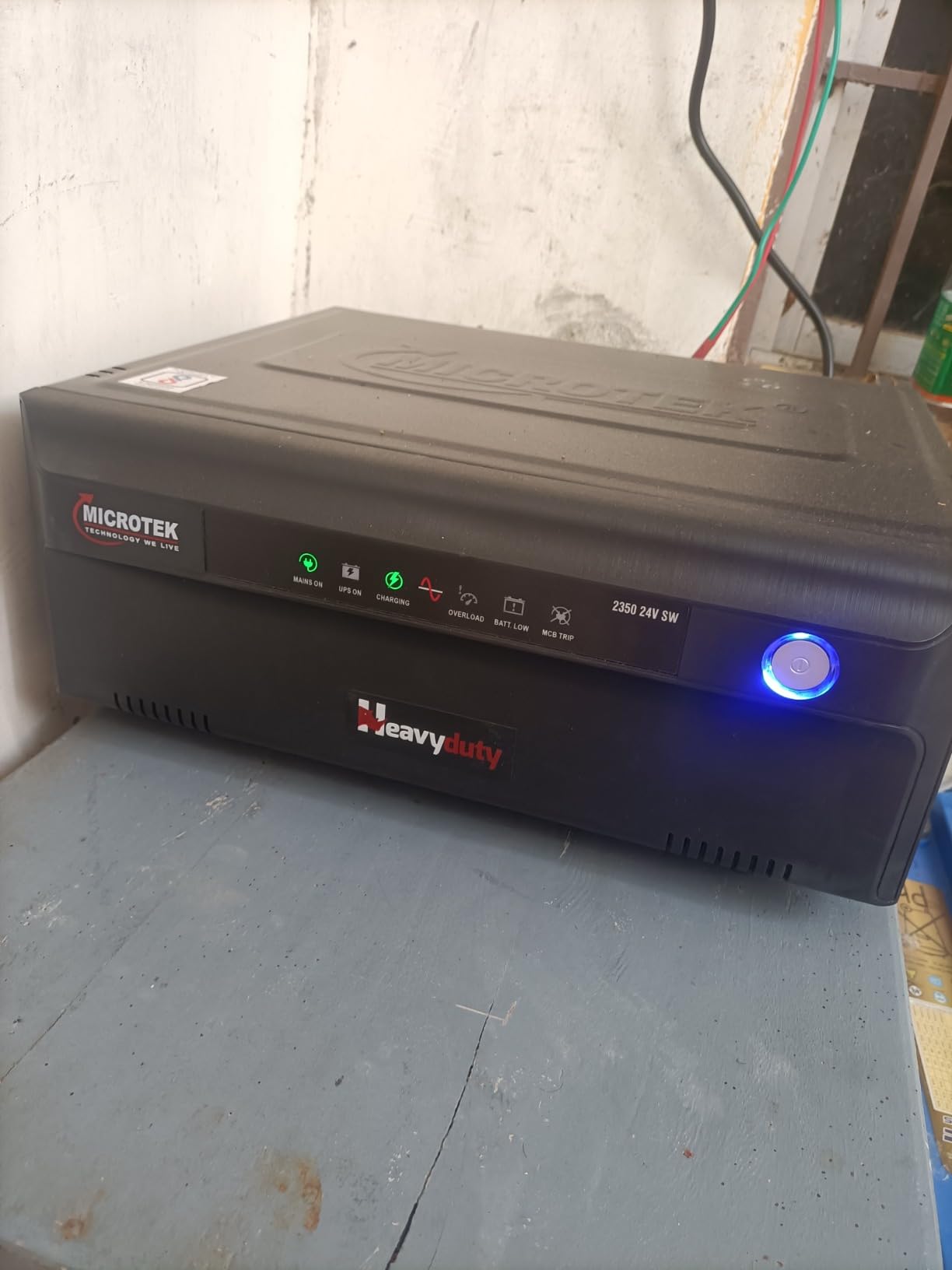 Microtek Heavy Duty Pure Sinewave UPS Model 2350 (24V) SW : Amazon.in ...