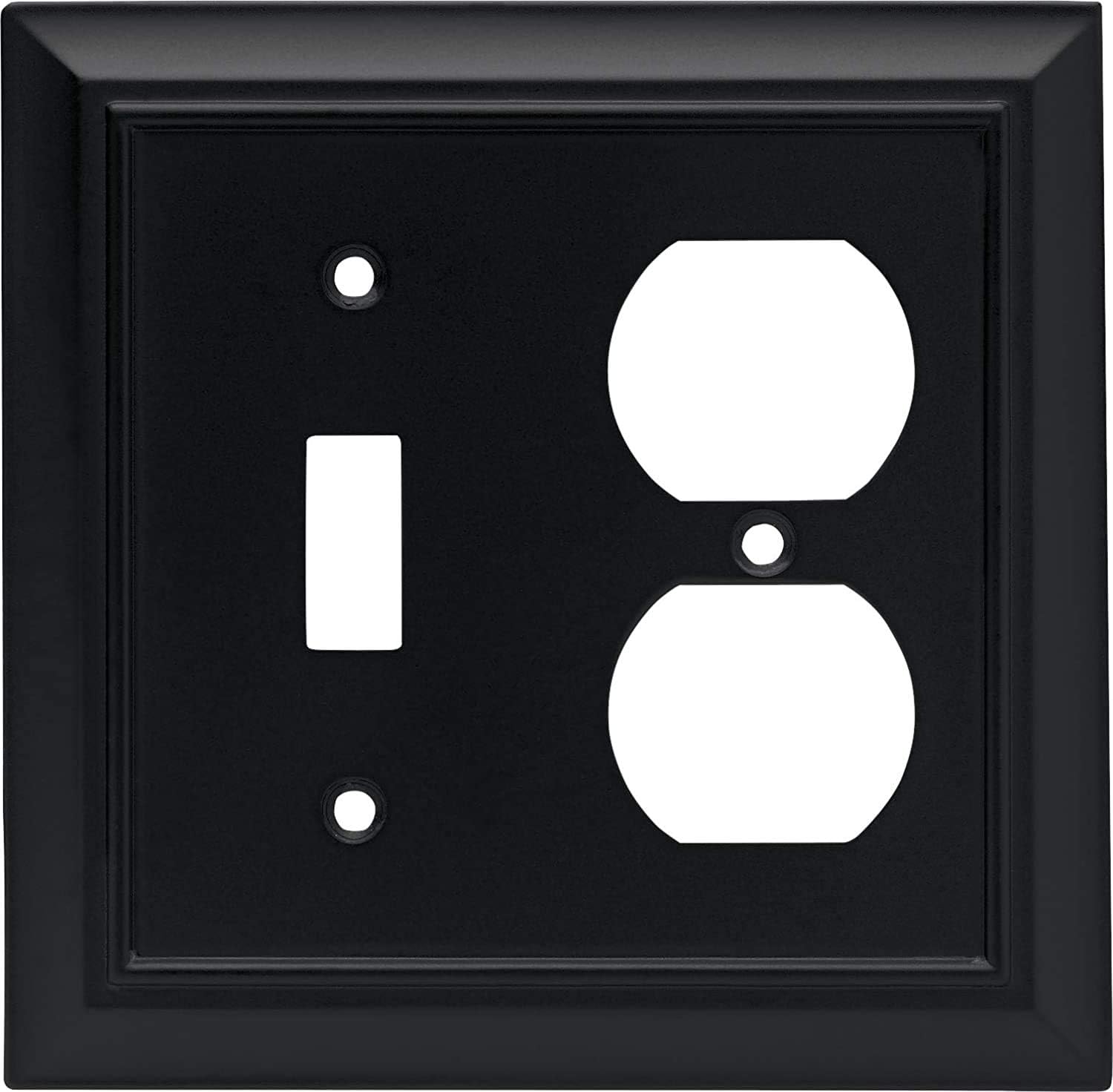 Architectural Double Duplex Outlet Wall Plate / Switch Plate / Cover ...
