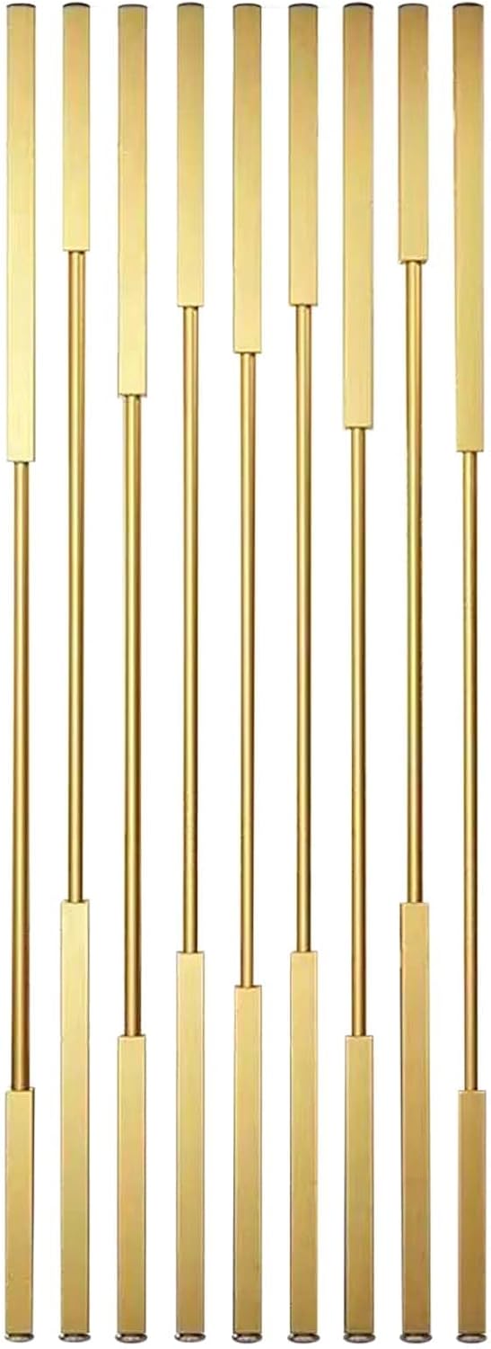 Wall Post Partitions Screens Entranceway Room Divider Gold Column ...