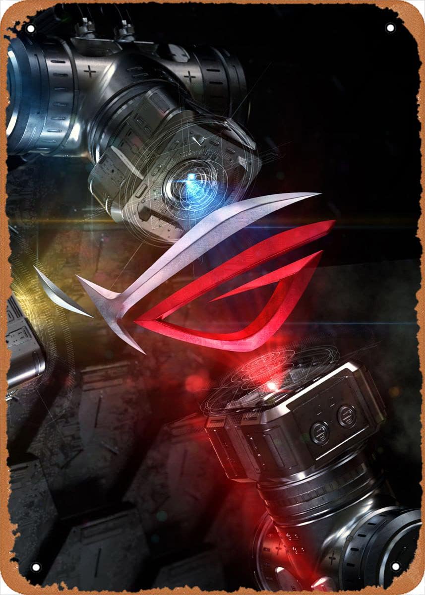 Amazon.com : AirBnk Movie Classic Poster Metal Sign asus gaming rog Rog ...