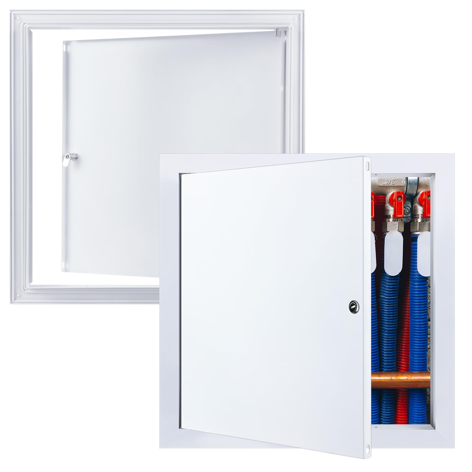 Amazon.com : Gisafai Access Panel Wall Hole Cover Metal Drywall Access ...