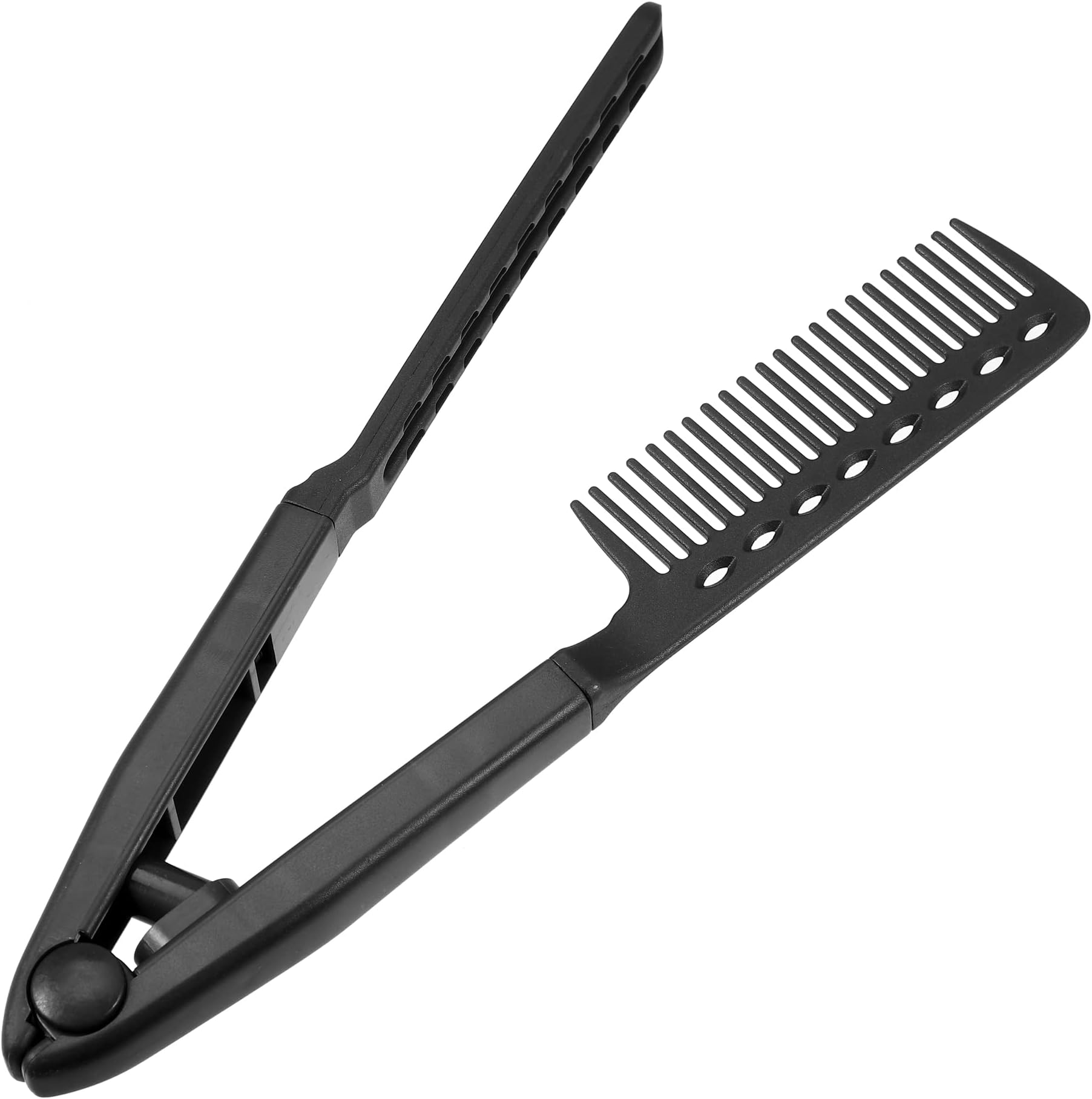 Amazon.com : 2-Pack Hair Straightening Comb Set - Flat Iron Comb for ...