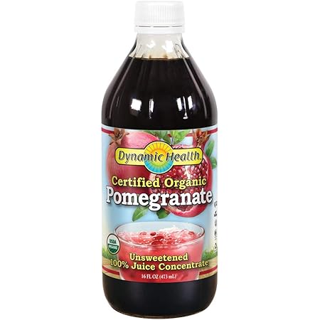 Amazon.com: Dynamic Health Pomegranate Juice Concentrate | No Additives ...