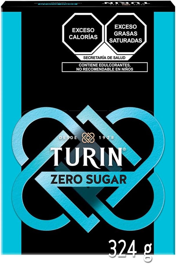 Turin chocolate Zero sin azúcar 84 kcal c/u, 18 barras -324g : Amazon ...