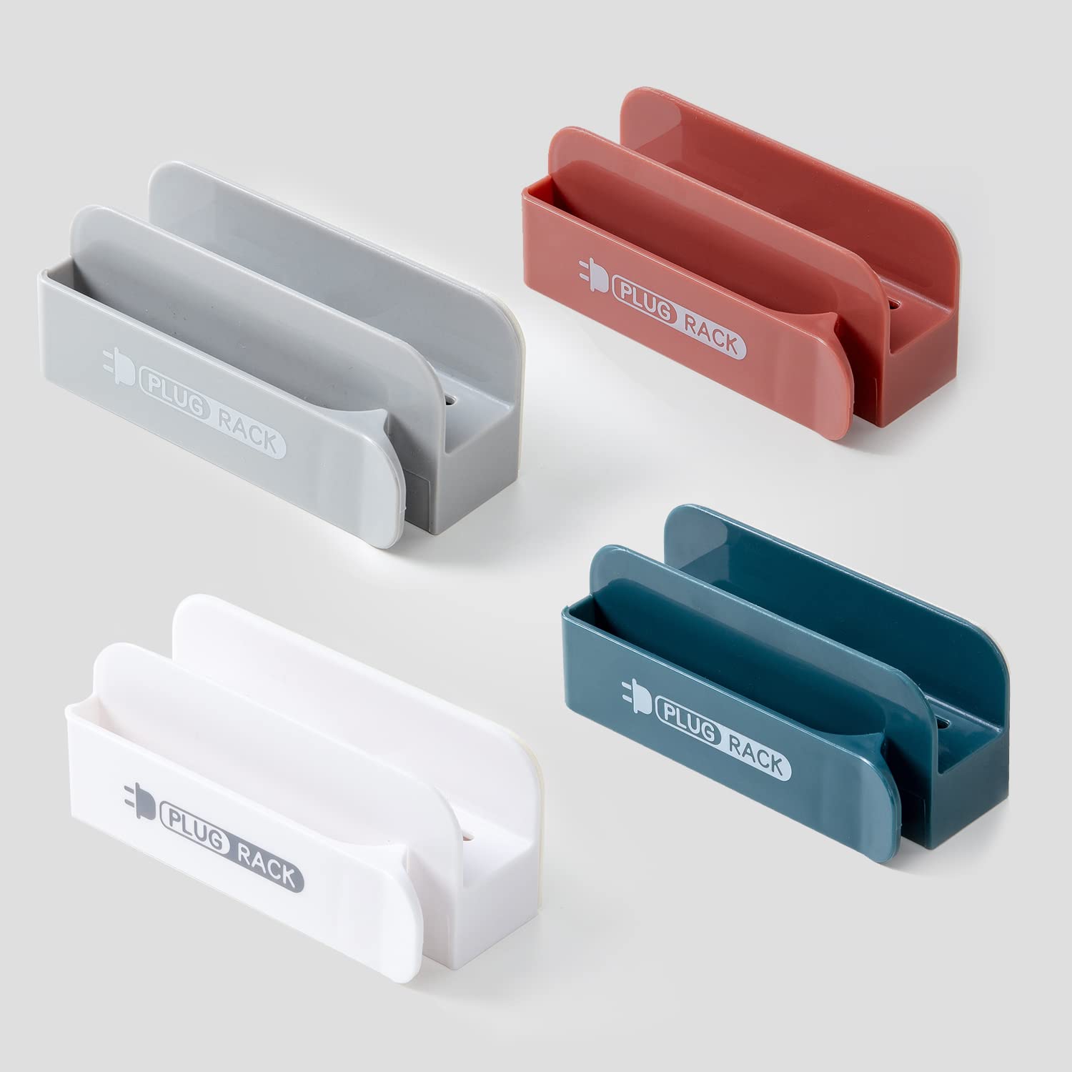 4 Pack Plug Wire Holders, Plug Cable Holder Clip, Cable Clips for Plug ...