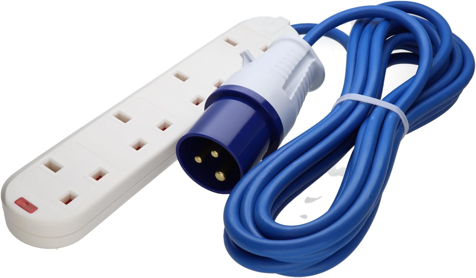 kenable 4 Way 16A Motorhome/Caravan/Camping Mains Electric Hook Up ...