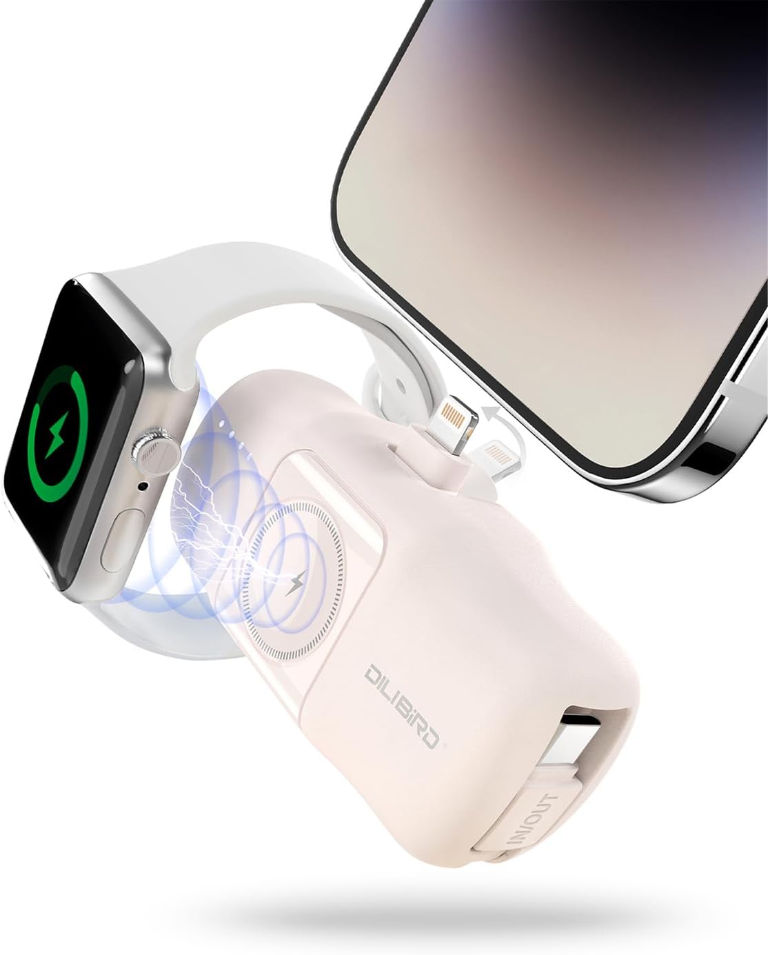 Amazon.com: Small Portable Charger for iphone 5000mAh with MFi ...