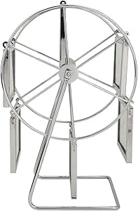 Amazon.com: Rotating Ferris Wheel Picture Frame Metal Rotating Wheel ...
