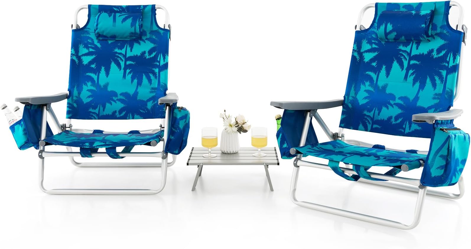 Amazon.com: Ostrich 3-in-1 Reclining Beach Chair and Ladies Comfort On ...