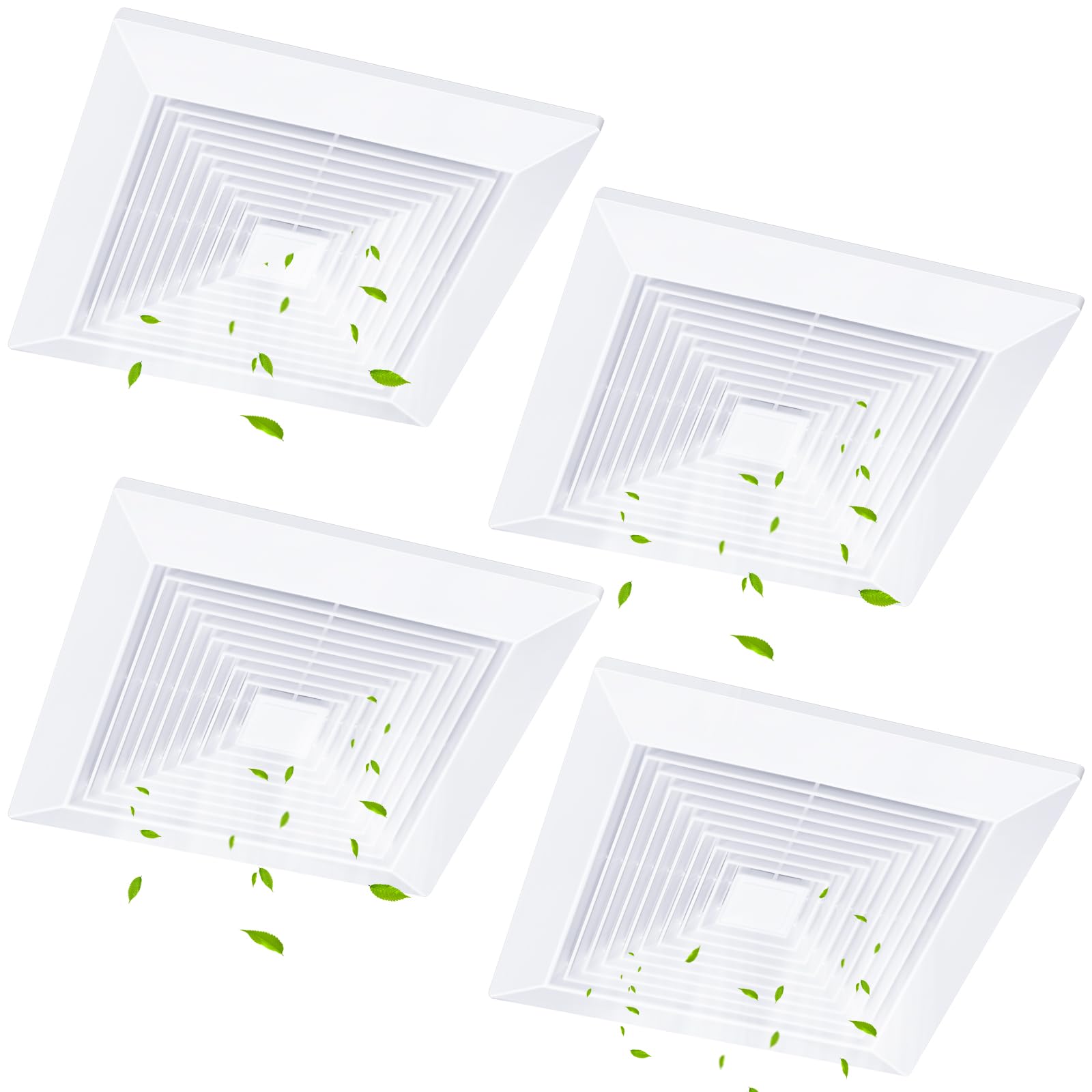 Amazon.com: Baquler Exhaust Bathroom Fan Cover Bathroom Ceiling Fan ...