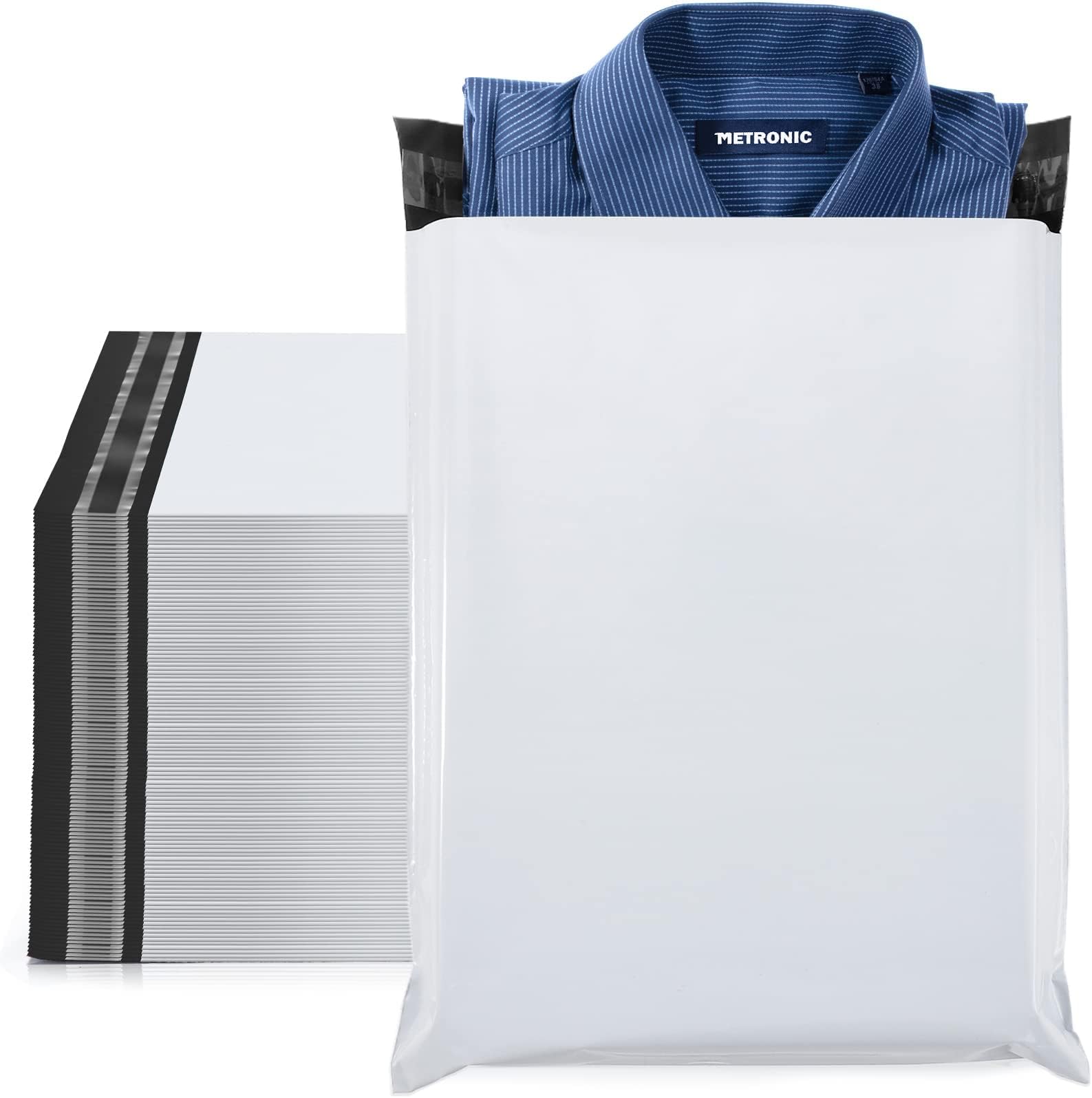 Switory 100pc 25.5cmx33.1cm White Postal Bags Waterproof, Shipping ...