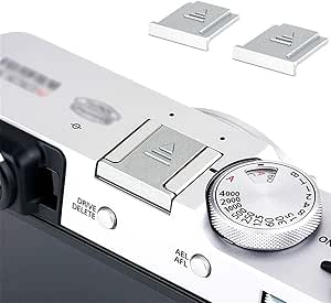 Amazon | 2個入 JJC ホットシューカバー Fujifilm X-M5 X100VI X-T50 X-T5 X-H2 X-H2S GFX 50S II X-E4 X-S20 X ...