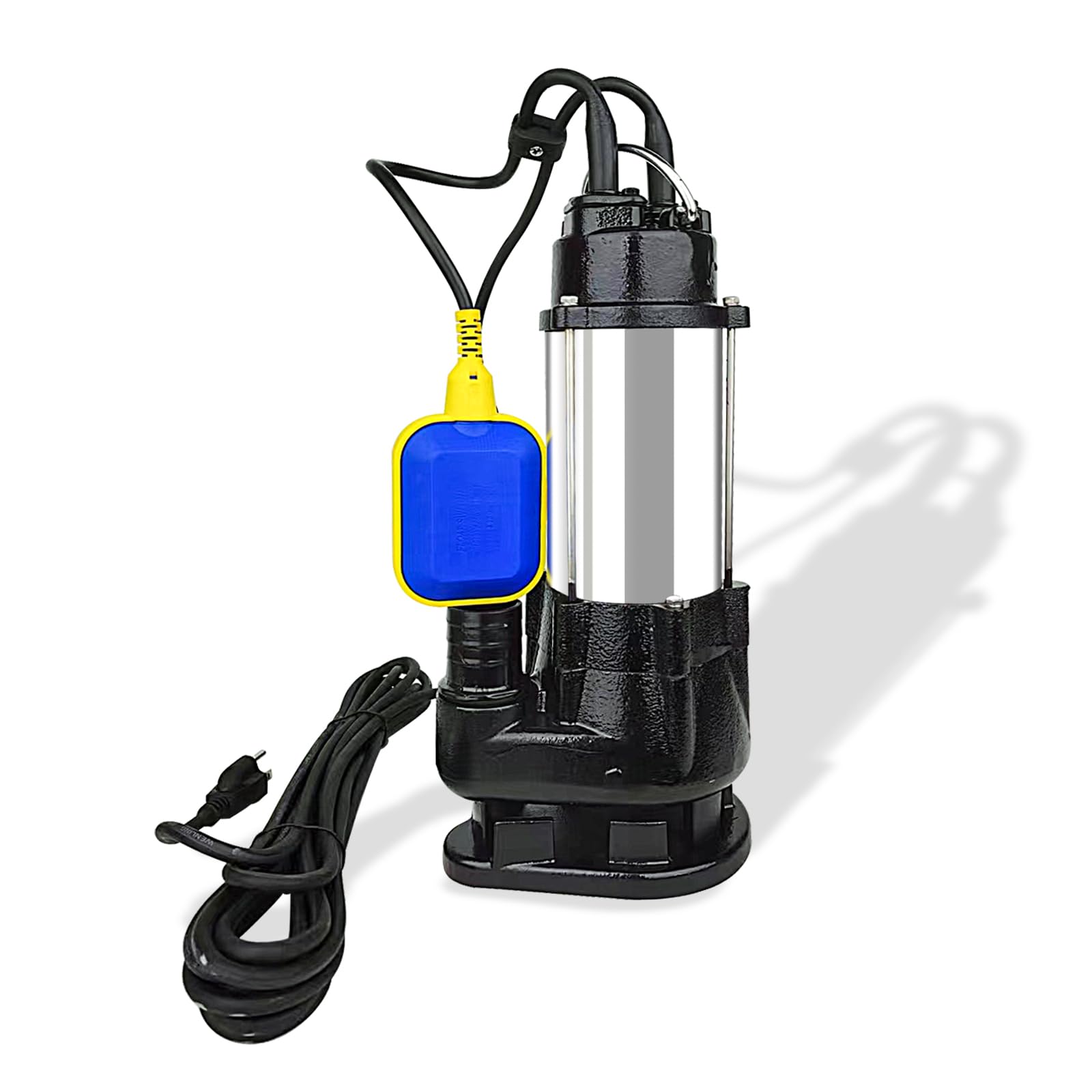 ExGizmo 1/2HP Submersible Sewage Pump,110V 3480GPH Sewage Sump Pump ...
