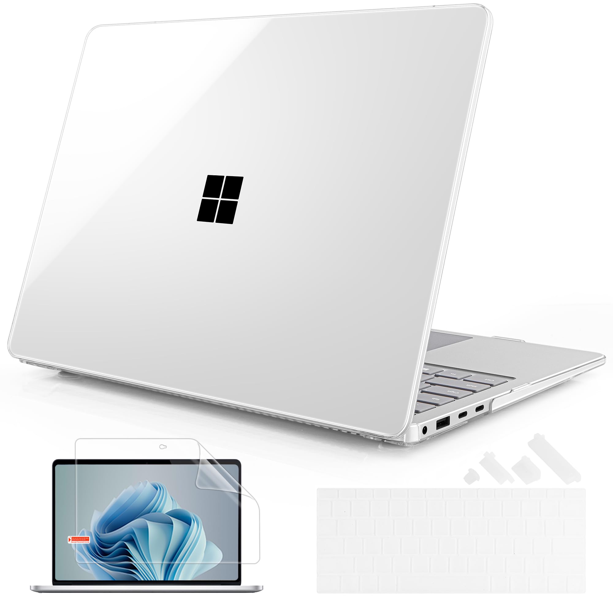 Amazon.com: Mektron Clear Case for 13.8" Microsoft Surface Laptop 7 ...