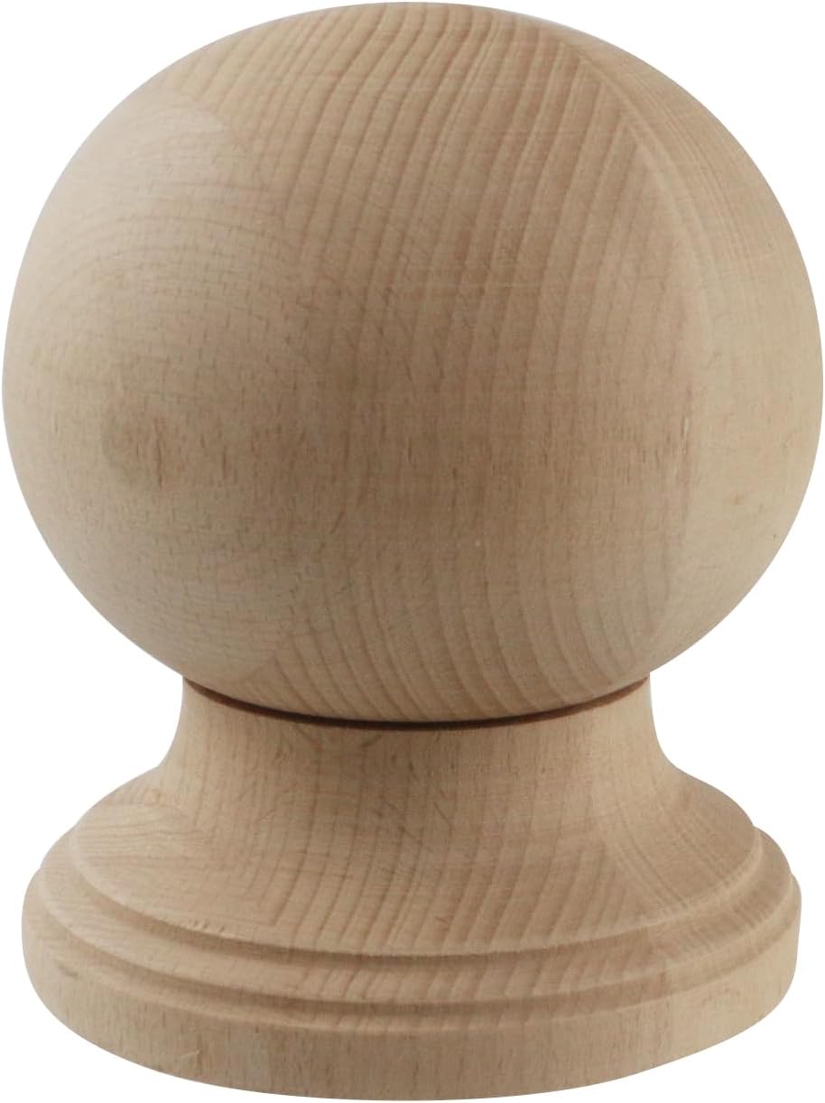 Amazon.com: Chinflly Decorative Wood Finials,5.7" Tall x 4.72" Wide for ...