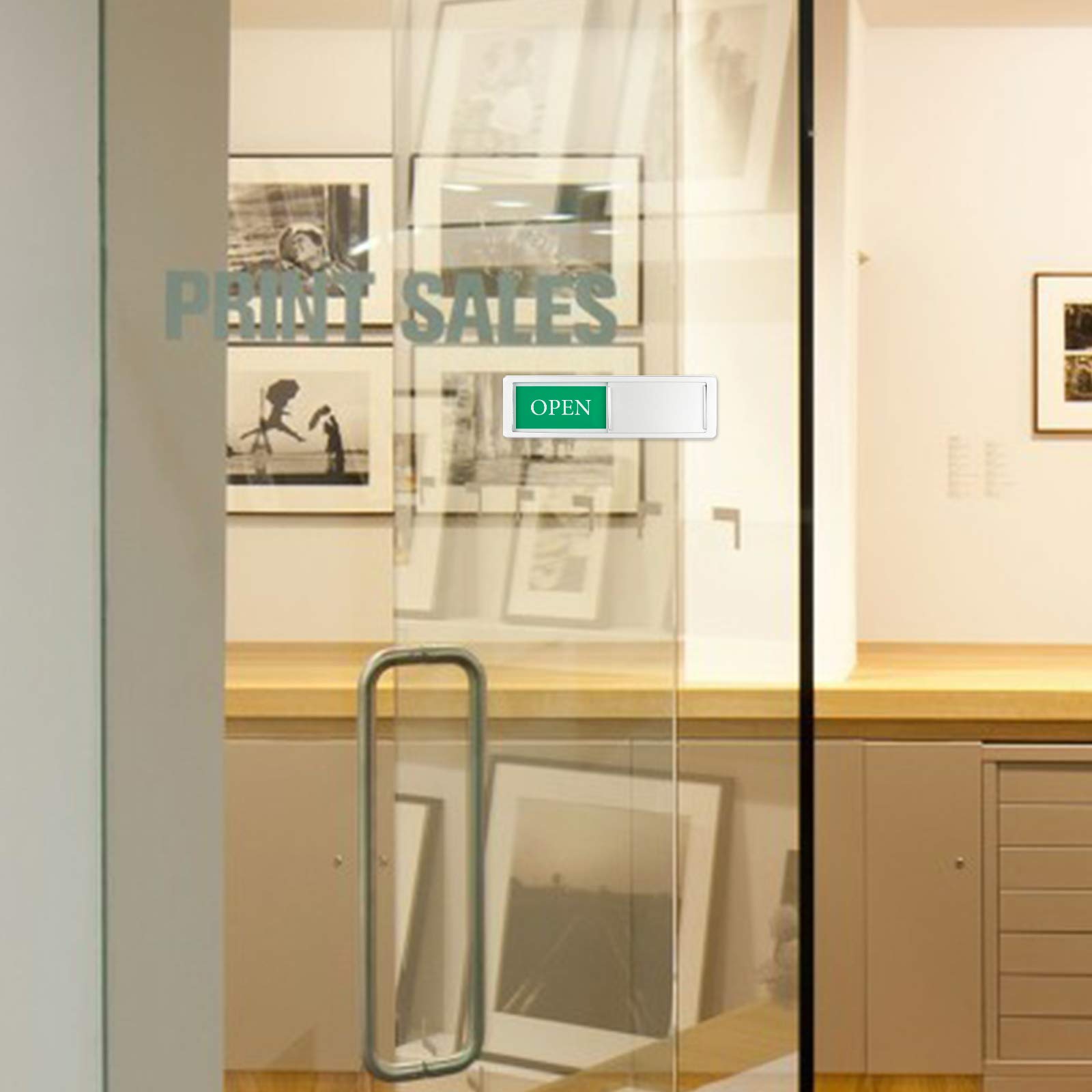 Open Sign For Bussiness Door, Open Closed Slide Door Sign for Office ...