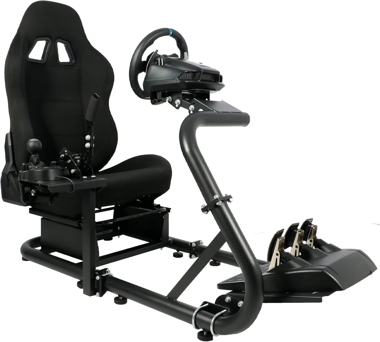 Amazon.com: Dardoo Racing Simulator Cockpit with Seat Adjustable ...