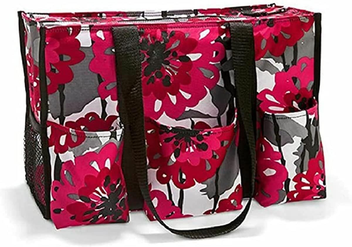 Amazon.com: Thirty-one zip top Organizing Utility tote shoulder bag in ...