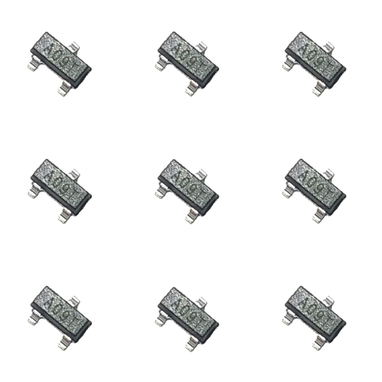 Amazon.co.jp: PENGLIN MOSFET Transistor AO3400 50 pcs A09T N-Channel N ...