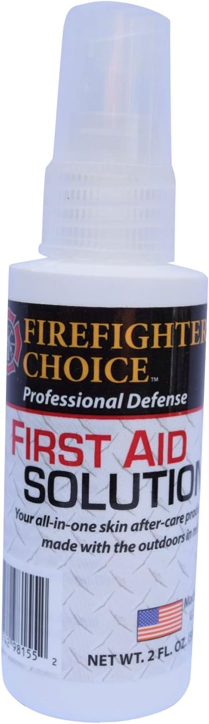 Amazon.com: Firefighters Choice First Aid Solution, 2 Fluid Ounce ...