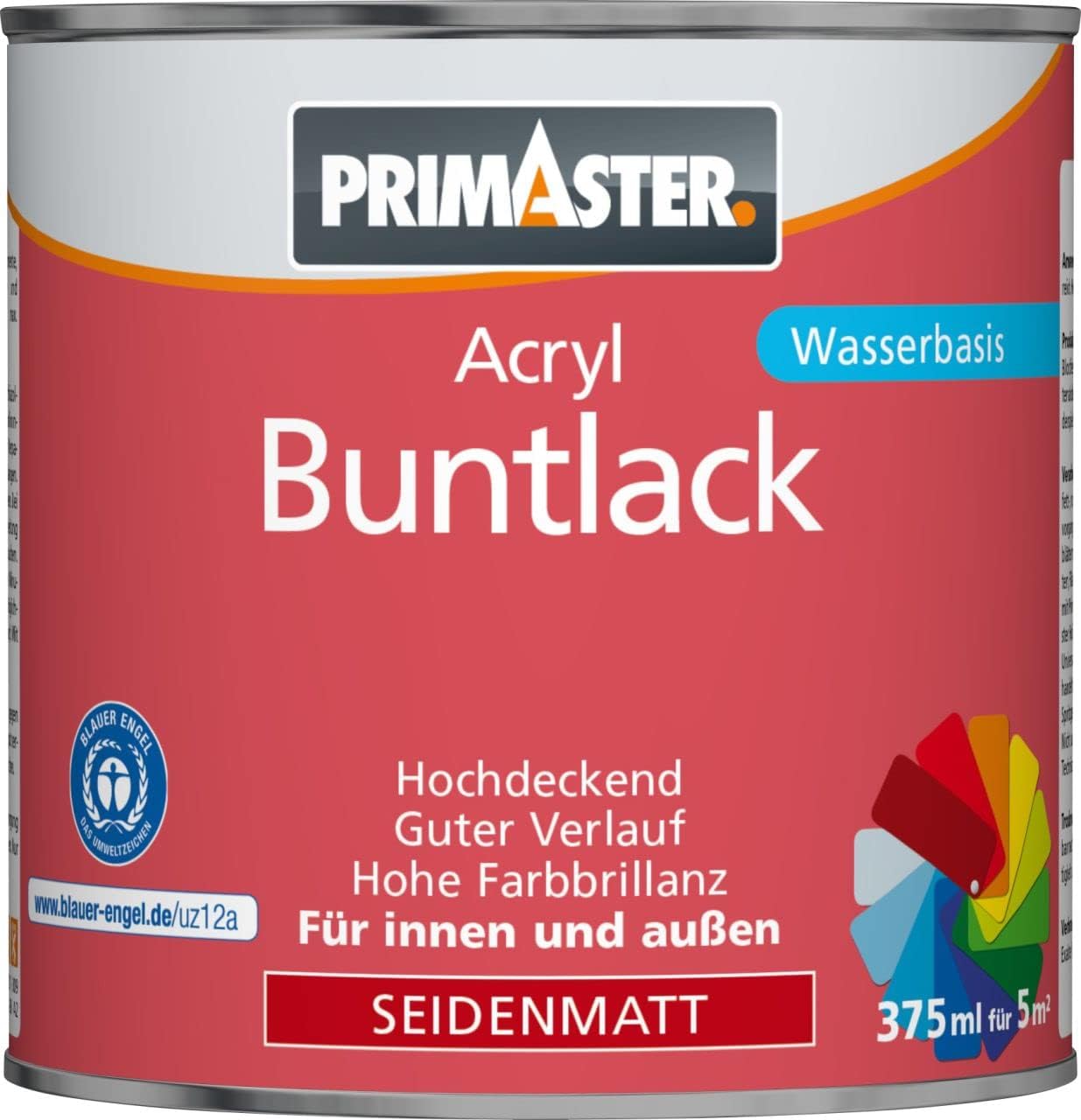 Primaster Acryl Buntlack beige seidenmatt, Acryllack Acrylfarbe ...