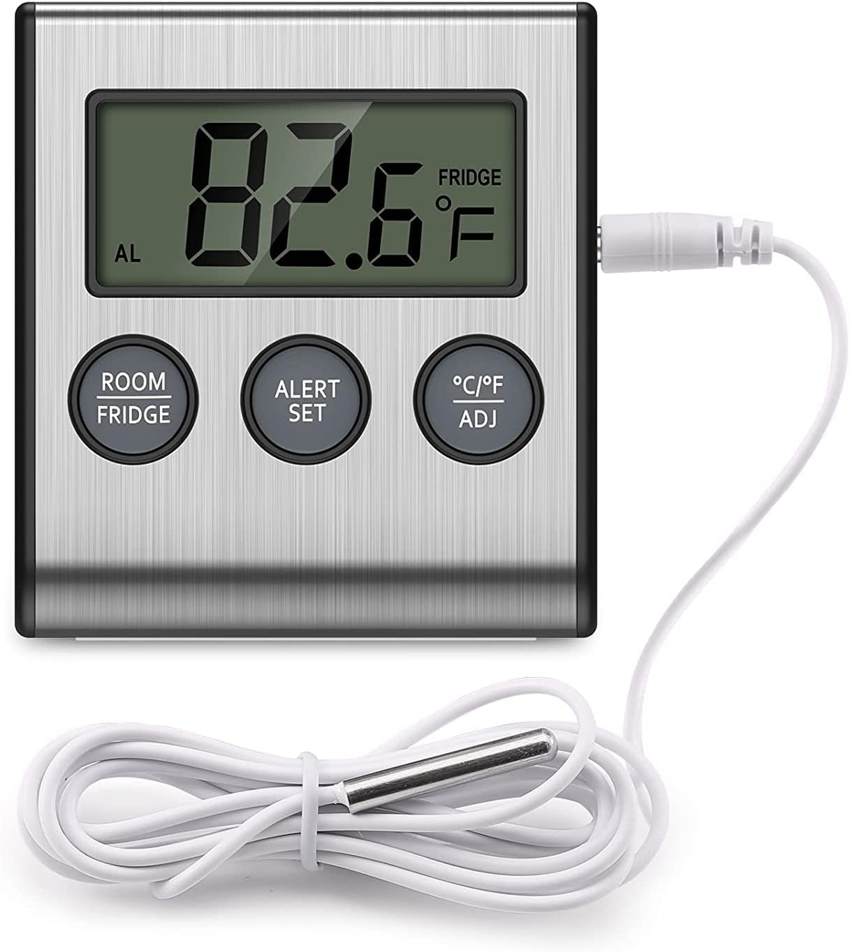 Fridge Thermometer or Freezer Thermometer Digital with Warning Alarm ...