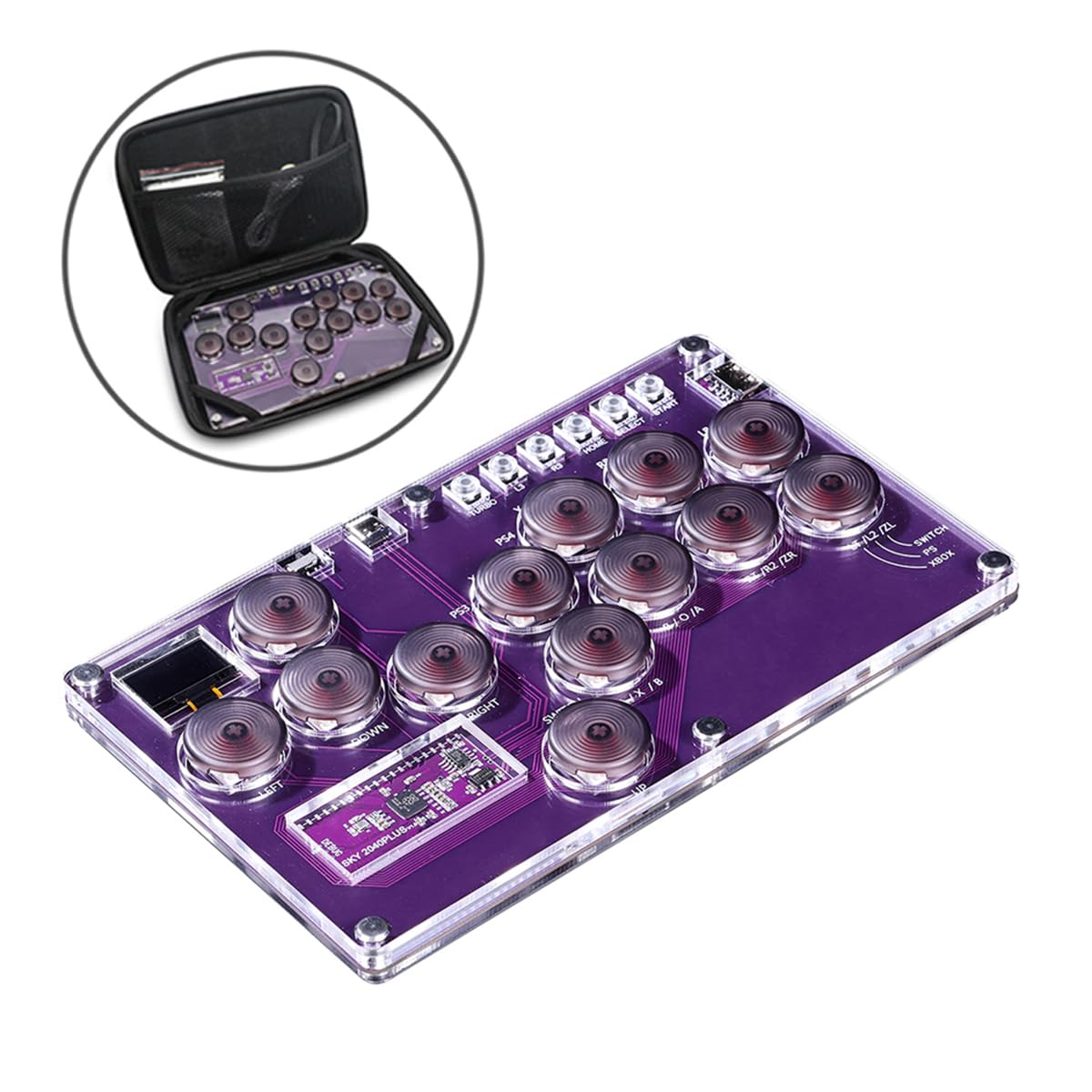 Amazon.com: JADSOrBoBi All-Button Arcade Stick 13Keys Gamerfinger with ...
