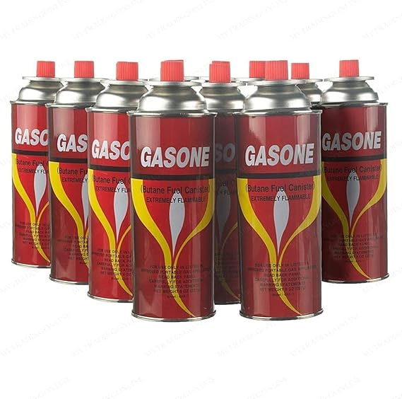 Amazon.com: GasOne Butane Fuel Canister (12 Pack) : Health & Household