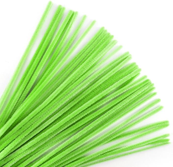 Amazon.com: Colorful Fuzzy Craft Sticks Pipe Cleaners - 40 Count - 12 ...