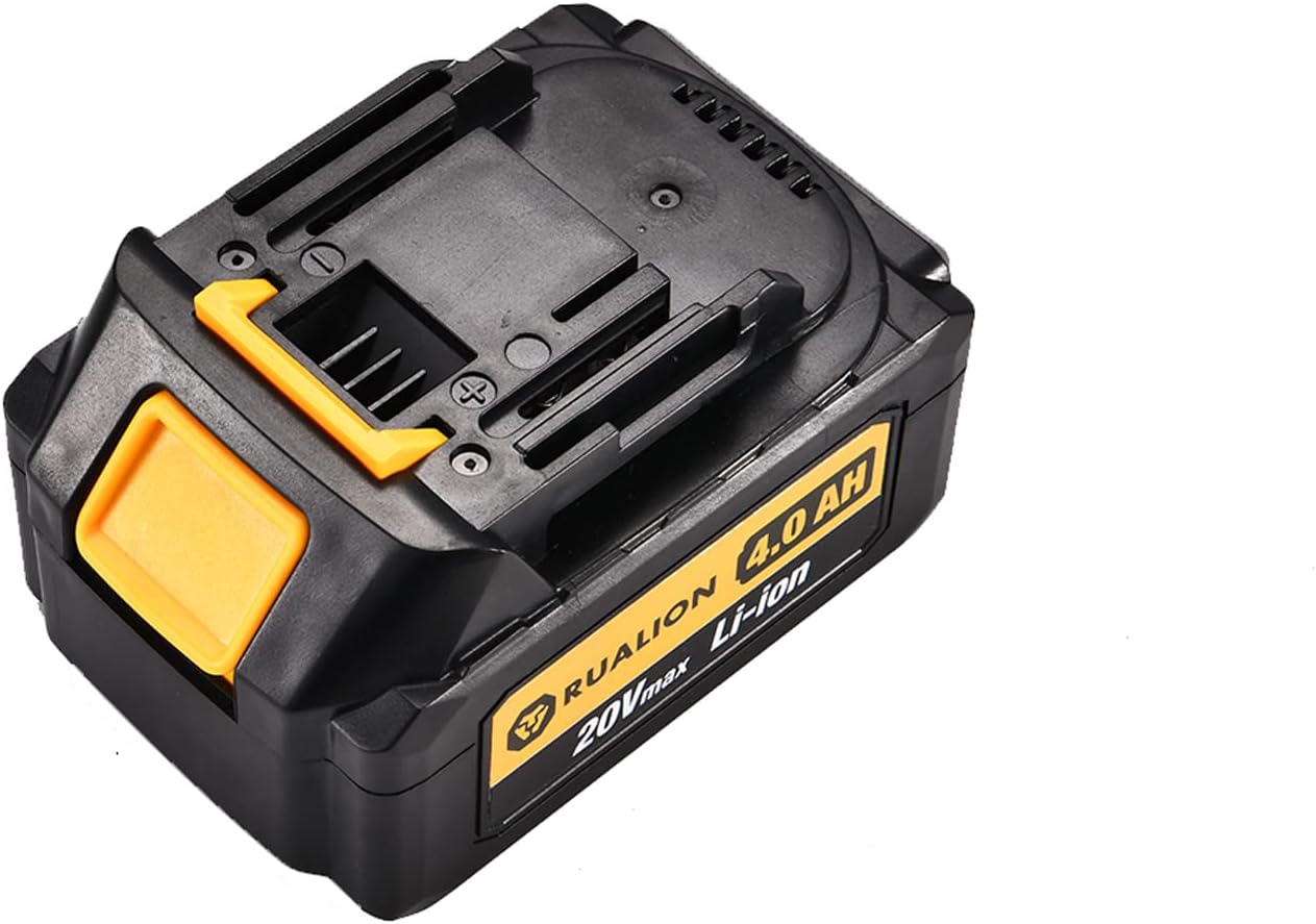 Amazon.com: RUALION 20V Lithium Ion Battery, 4.0Ah : Health & Household
