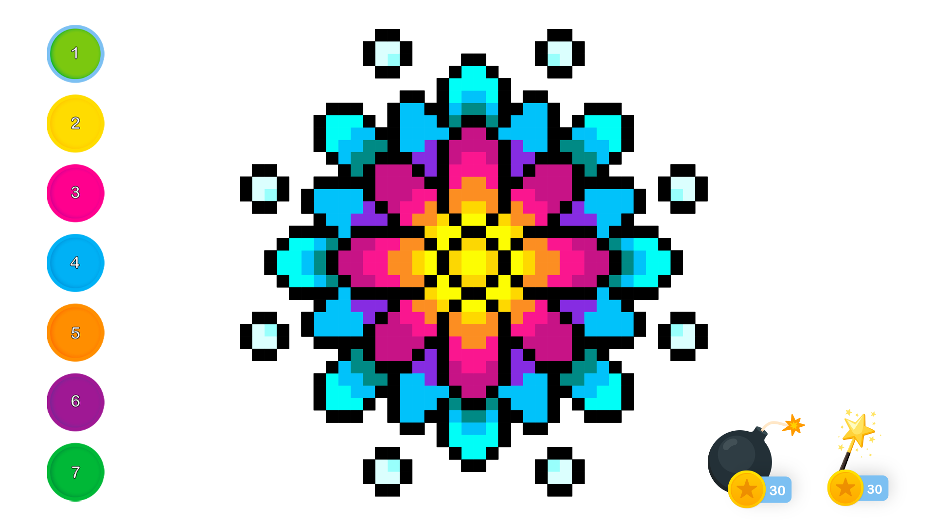 Color By Number - Pixel Art - App on Amazon Appstore