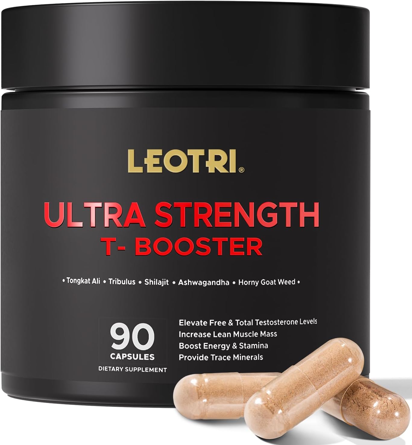 Amazon.com: Testosterone Libido Booster Supplement for Men - Muscle ...