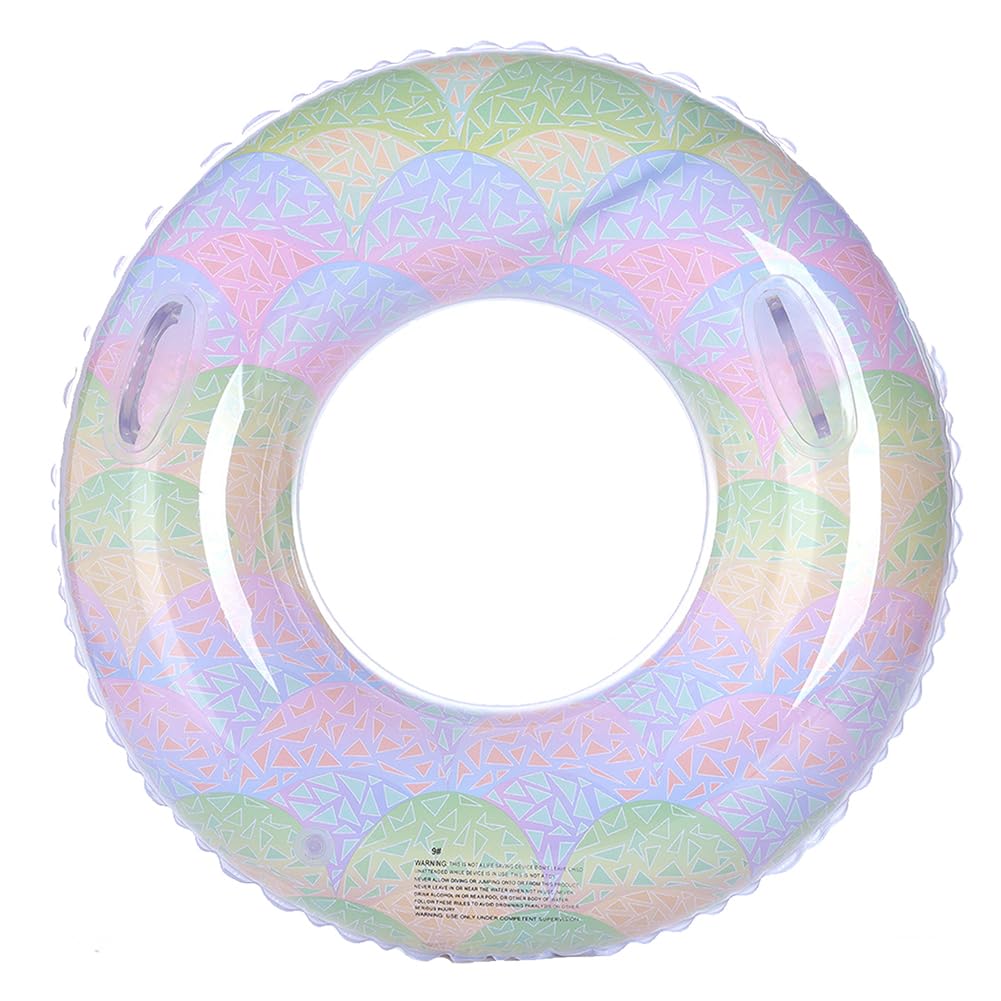Swim Ring, Inflatable Swimming Pool Floats, Adult Floating Swimming ...